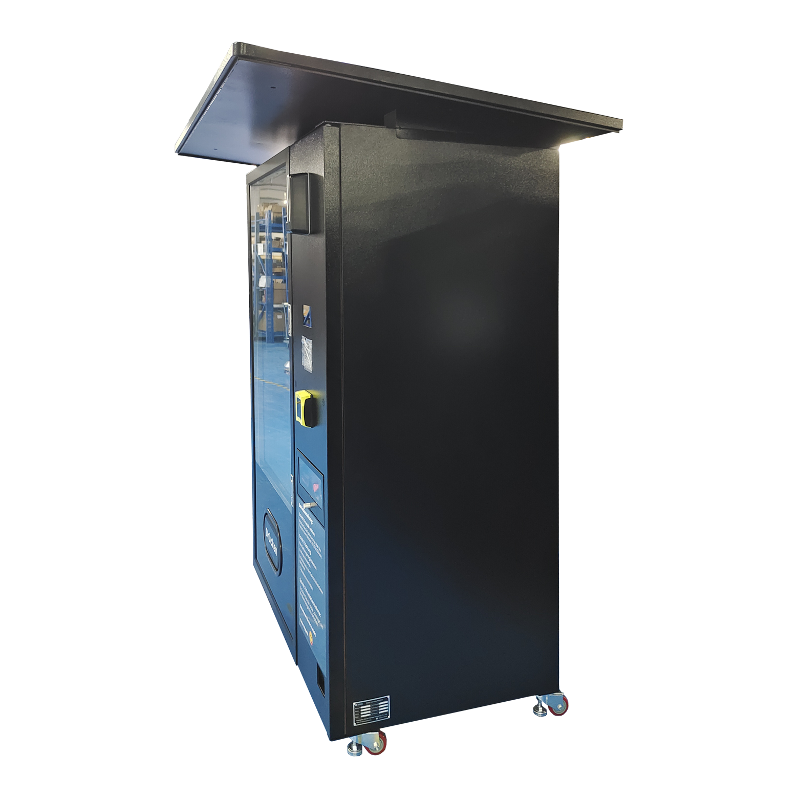 Outdoor Vending Machine with Shelter for Snacks Drinks